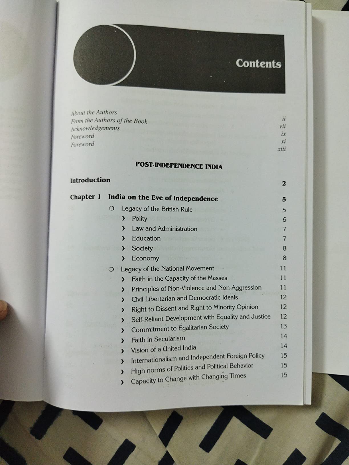 Buy (Old Edition) Post Independence India Book Online at Low Prices in ...