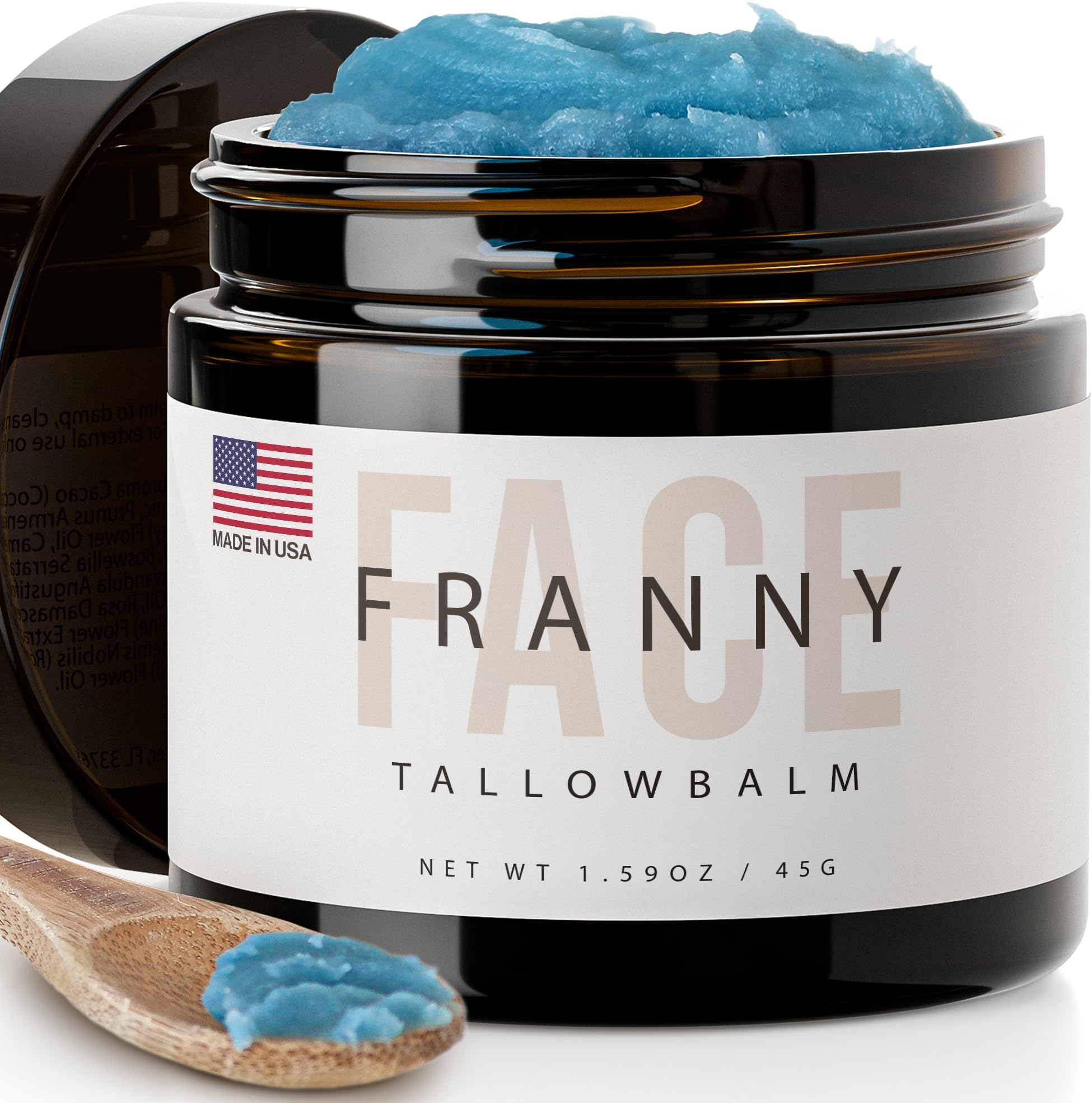 Amazon.com: Franny Beauty Beef Tallow For Face & Body | Grass Fed ...