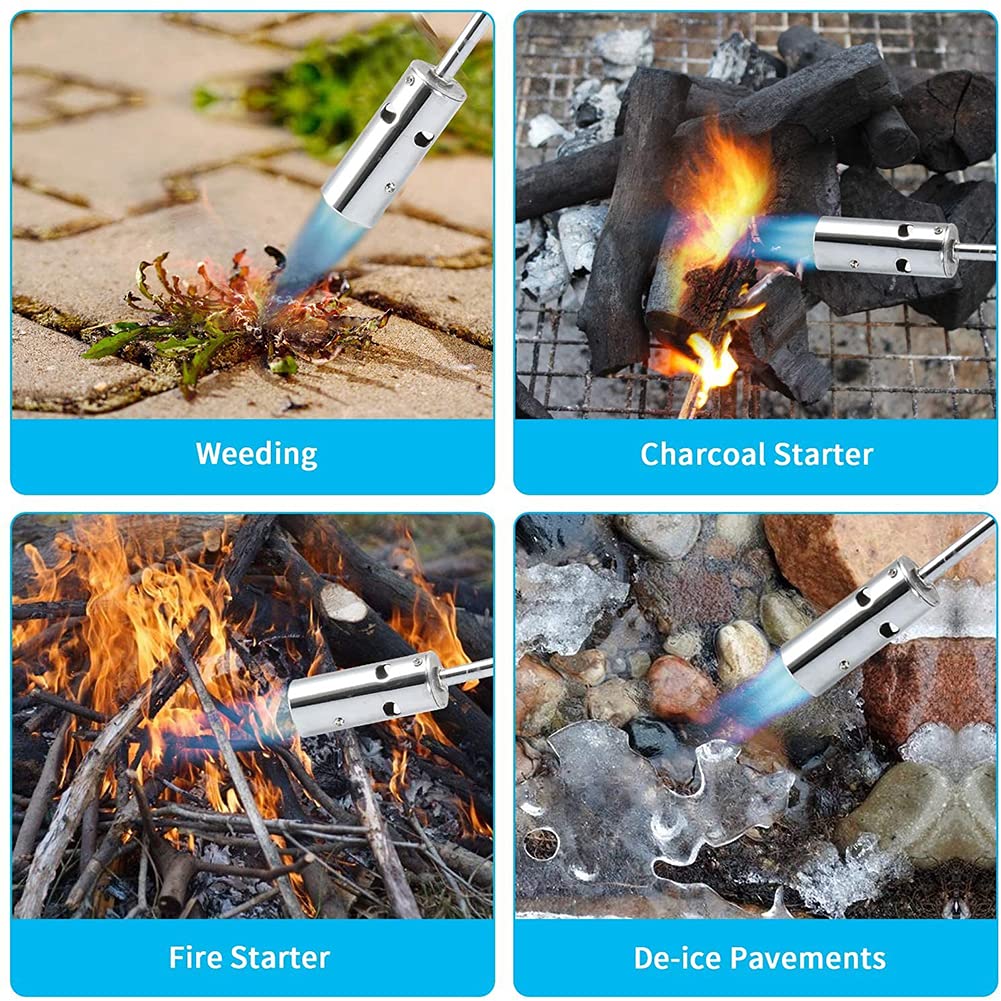 Propane Gas Weed Burner, Butane Gas Weed Burner Killer, Gas Torch, with ...