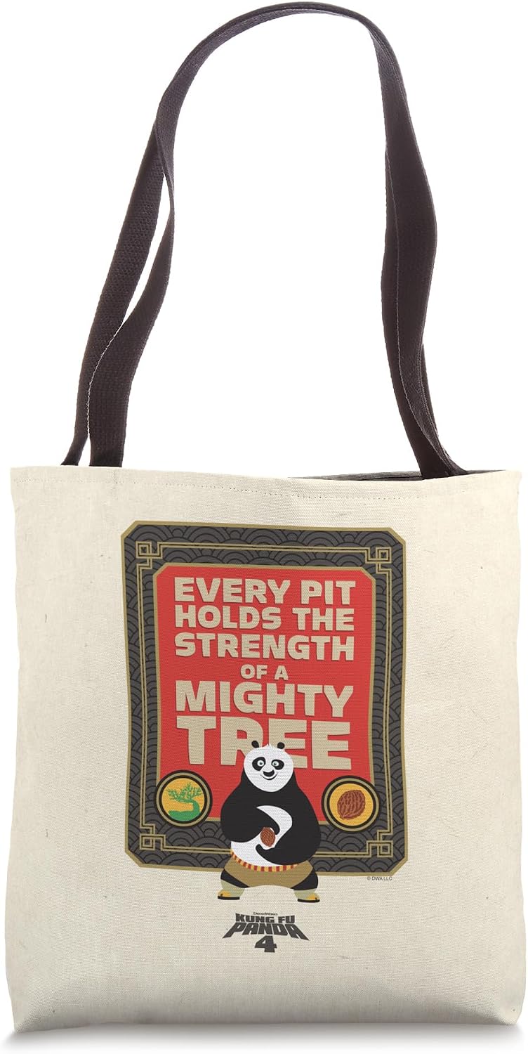 Amazon.com: DreamWorks Kung Fu Panda 4 Mighty Tree Tote Bag : Clothing ...