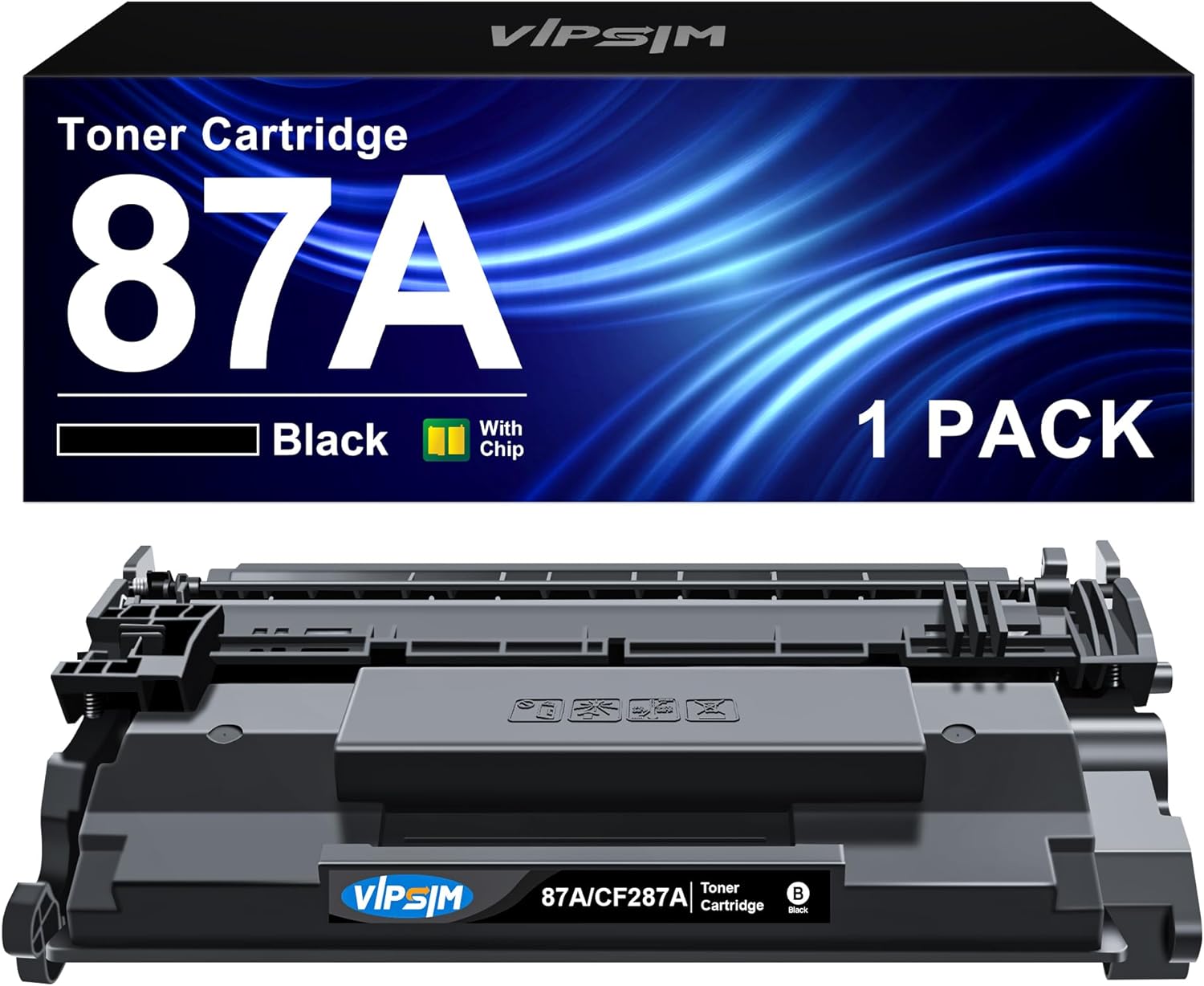 Amazon.com: 87A Toner Cartridge-Compatible Replacement for HP 87A CF287A 87X CF287X for HP ...