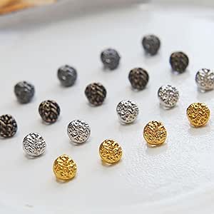 Amazon.com: 4mm/0.16” Super Tiny Shank Buttons, Mini Doll Buttons ...