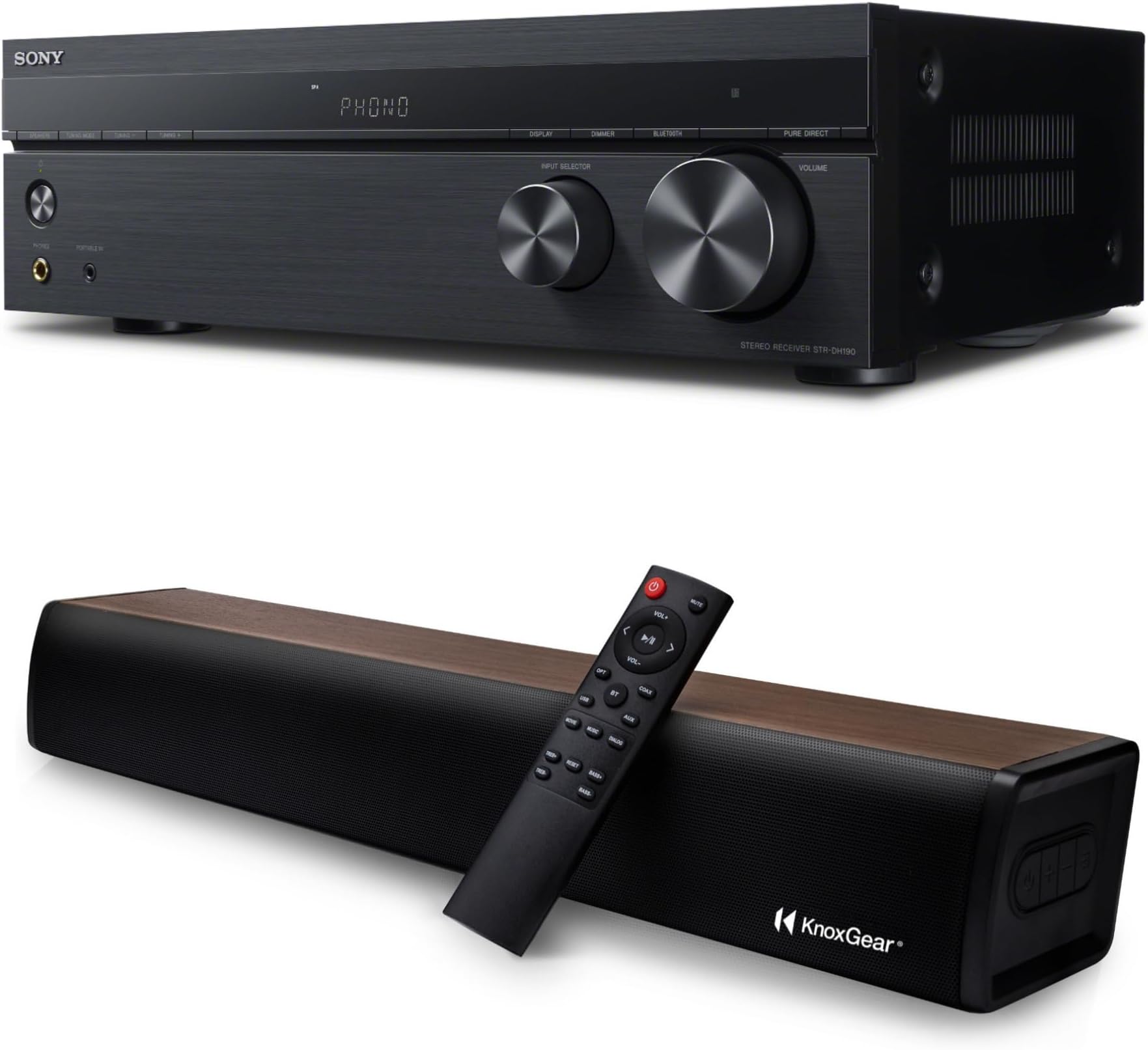 Amazon.com: Sony 2 Channel Stereo Receiver with Phono Inputs and ...