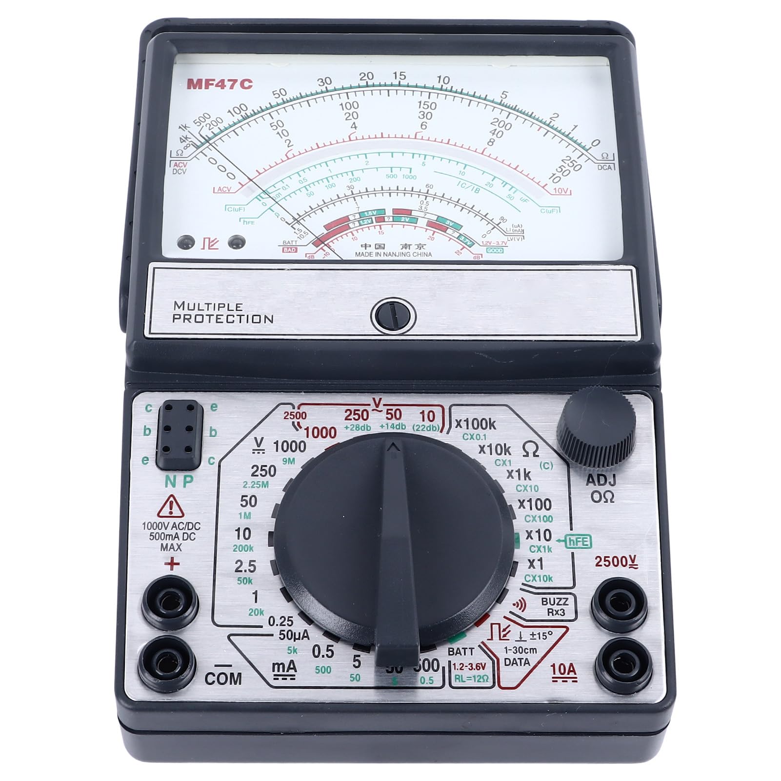 Analog Pointer Multimeter, High Accuracy Pointer Type Multimeter Multi ...
