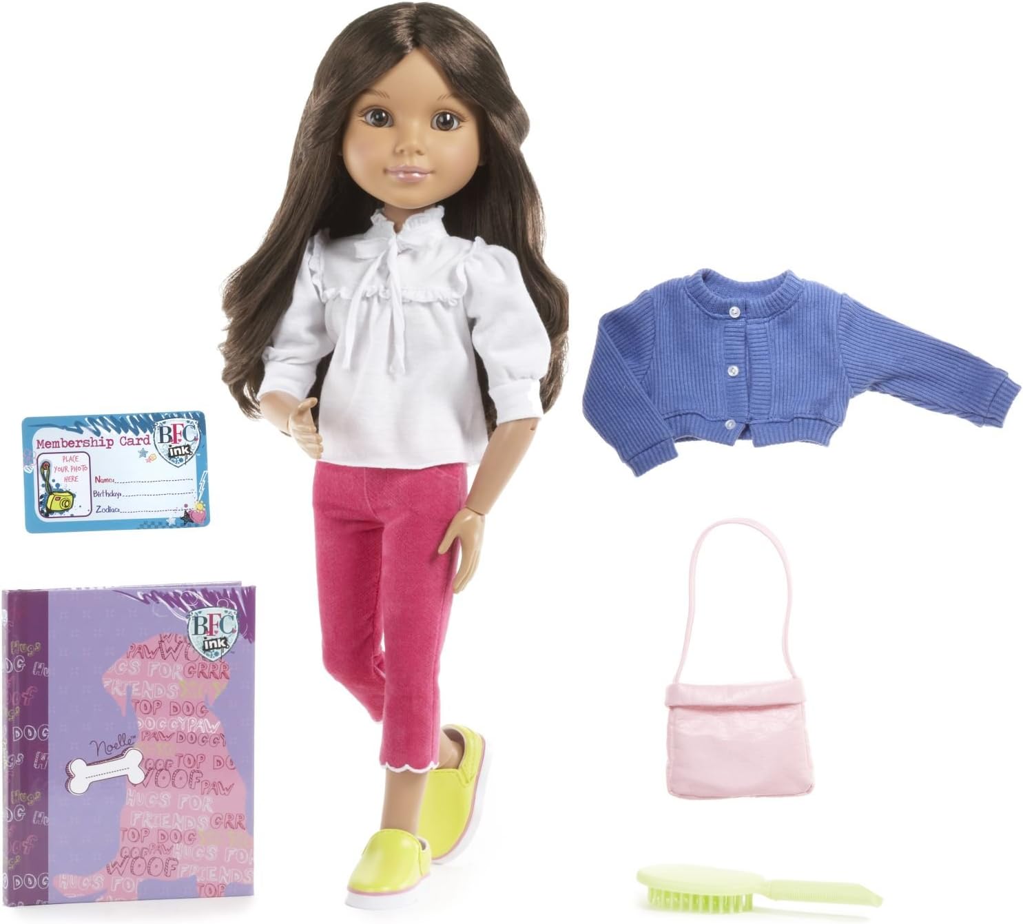 Amazon.com: BFC, Ink. Large Doll- Noelle : Toys & Games