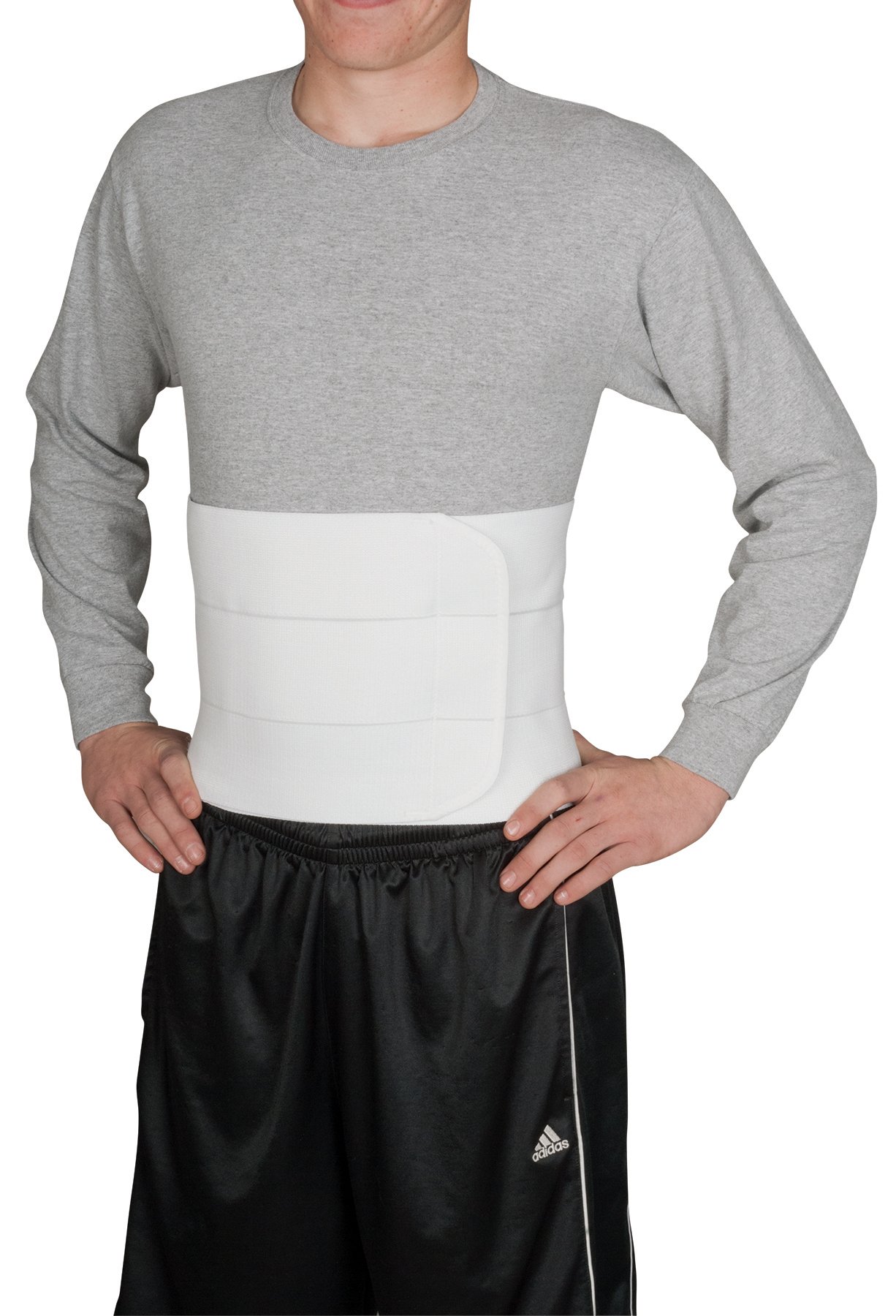Blue Jay Universal Abdominal Binder, White - Umbilical Hernia Belt for ...