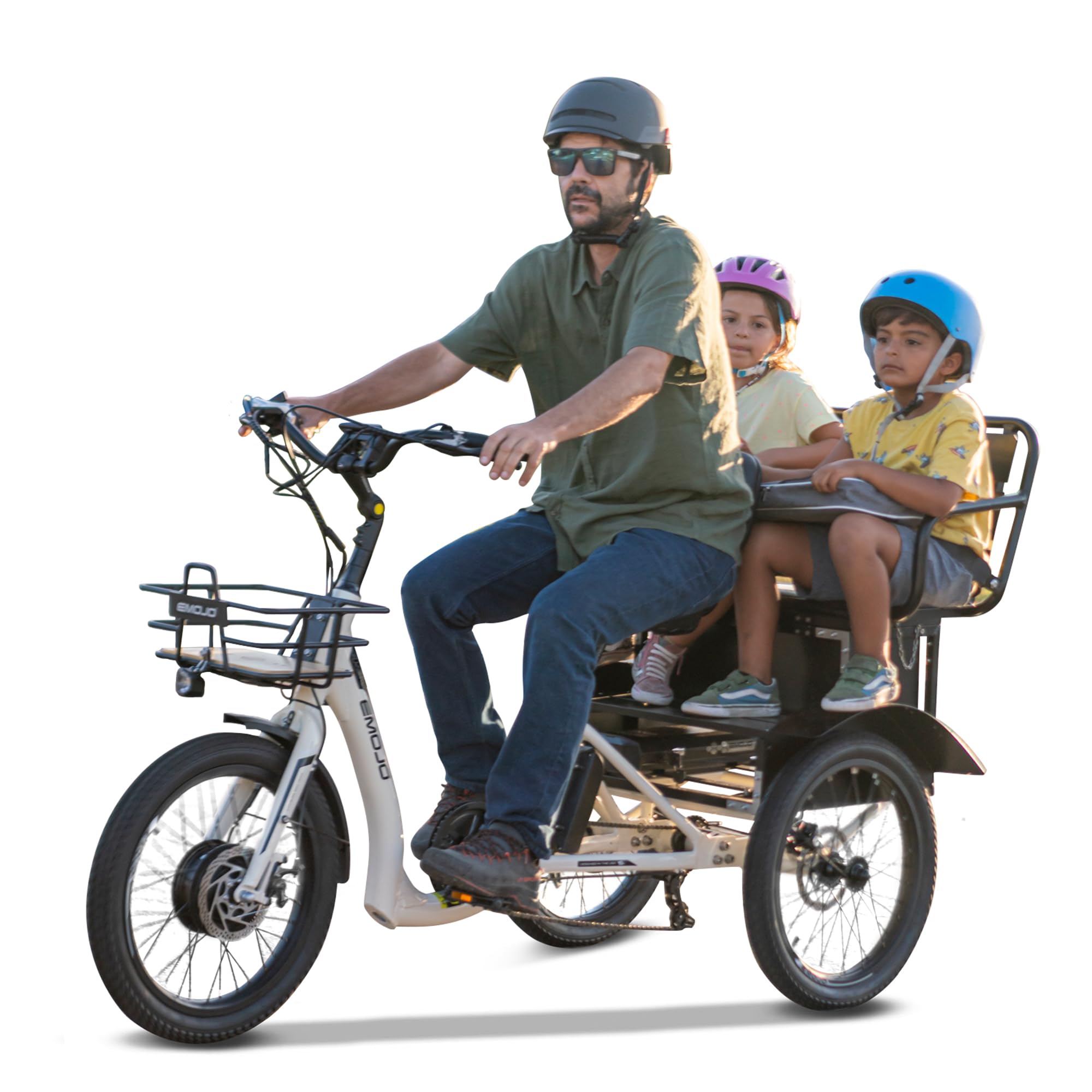 Amazon.com: EMOJO Bull 8.5" Low Step Through Electric Tricycle for ...