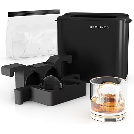 Amazon.com: True Cubes Crystal Clear Ice Cube Maker, Clear Ice Mold - 4 ...