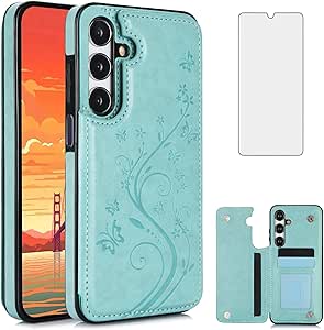 Amazon.com: Asuwish Phone Case for Samsung Galaxy A25 5G with Tempered Glass Screen Protector ...