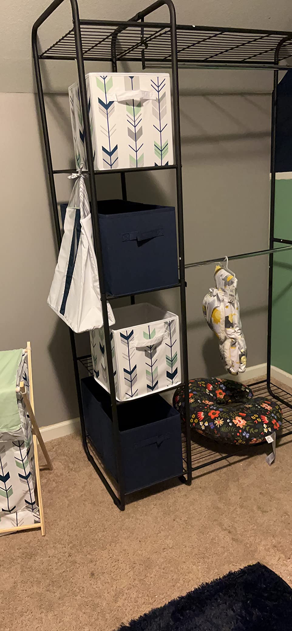 Amazon.com: 4-Cube Heavy Duty Storage Container, Zonyon Foldable Fabric ...