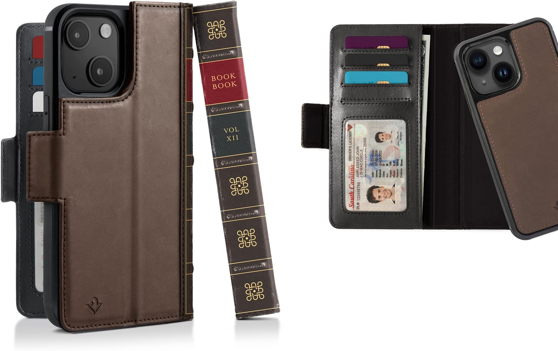 Amazon.com: Twelve South BookBook for iPhone 15 Max | MagSafe ...