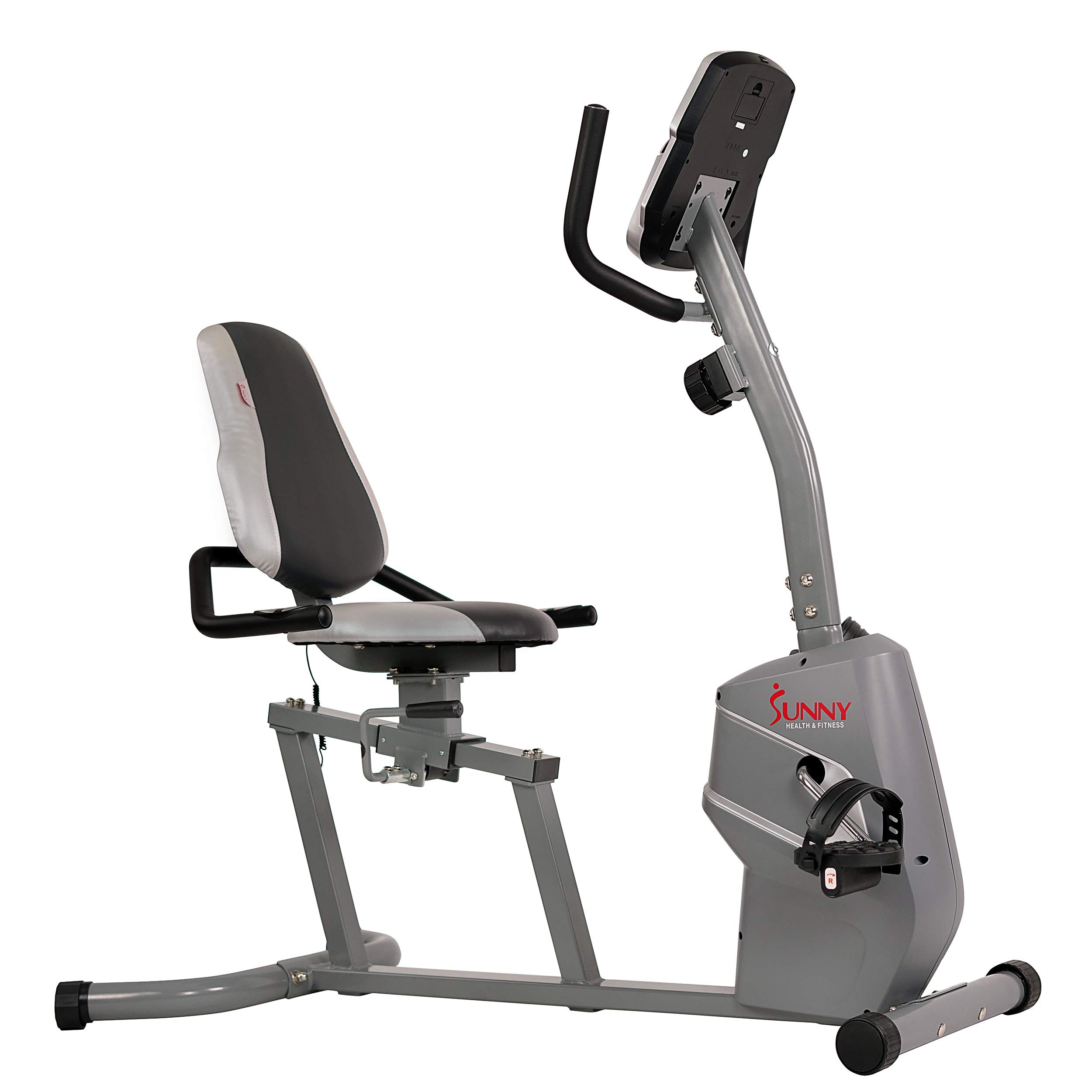 Snapklik.com : Sunny Health & Fitness Magnetic Recumbent Exercise Bike
