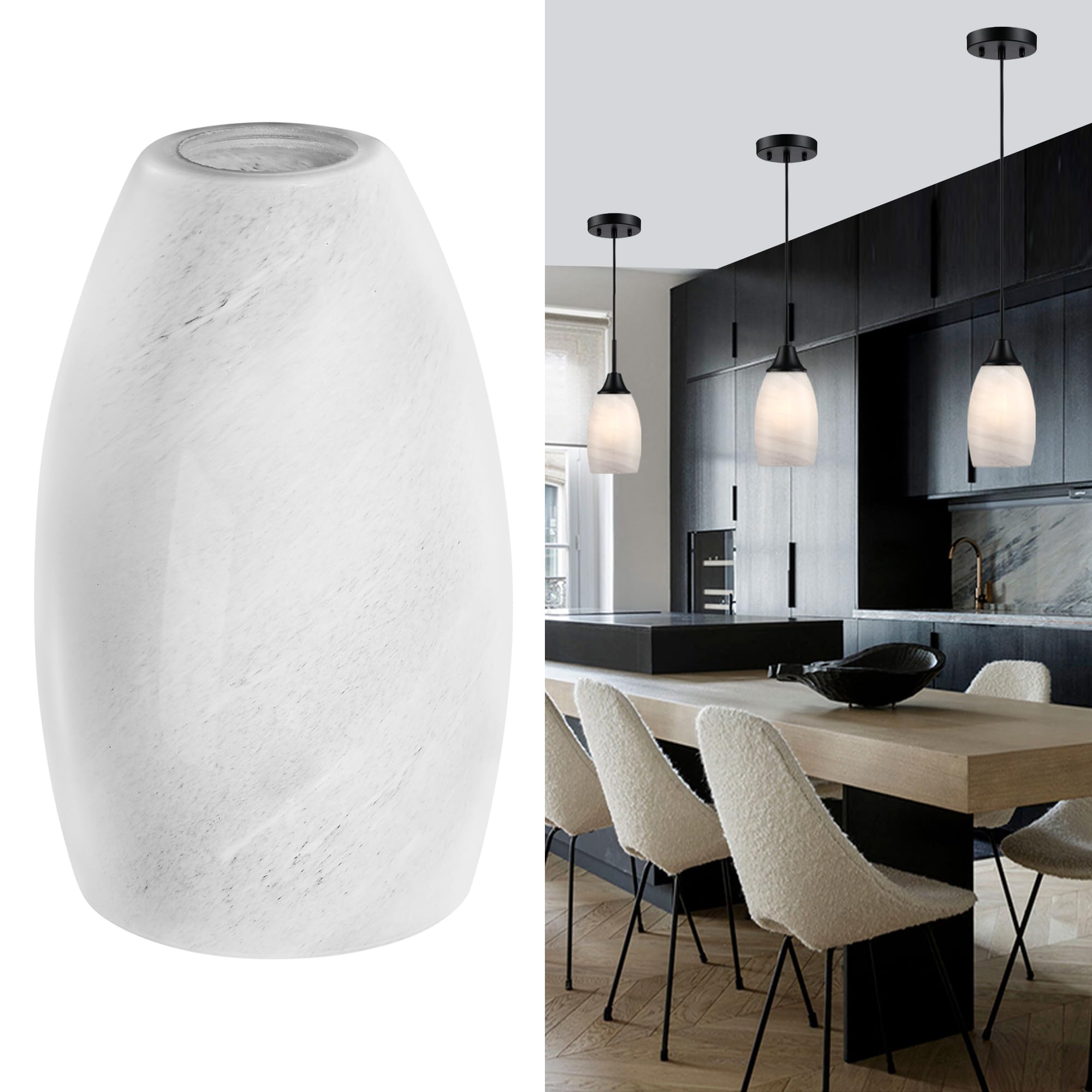 Glass Replacement Globes For Light Fixtures Island