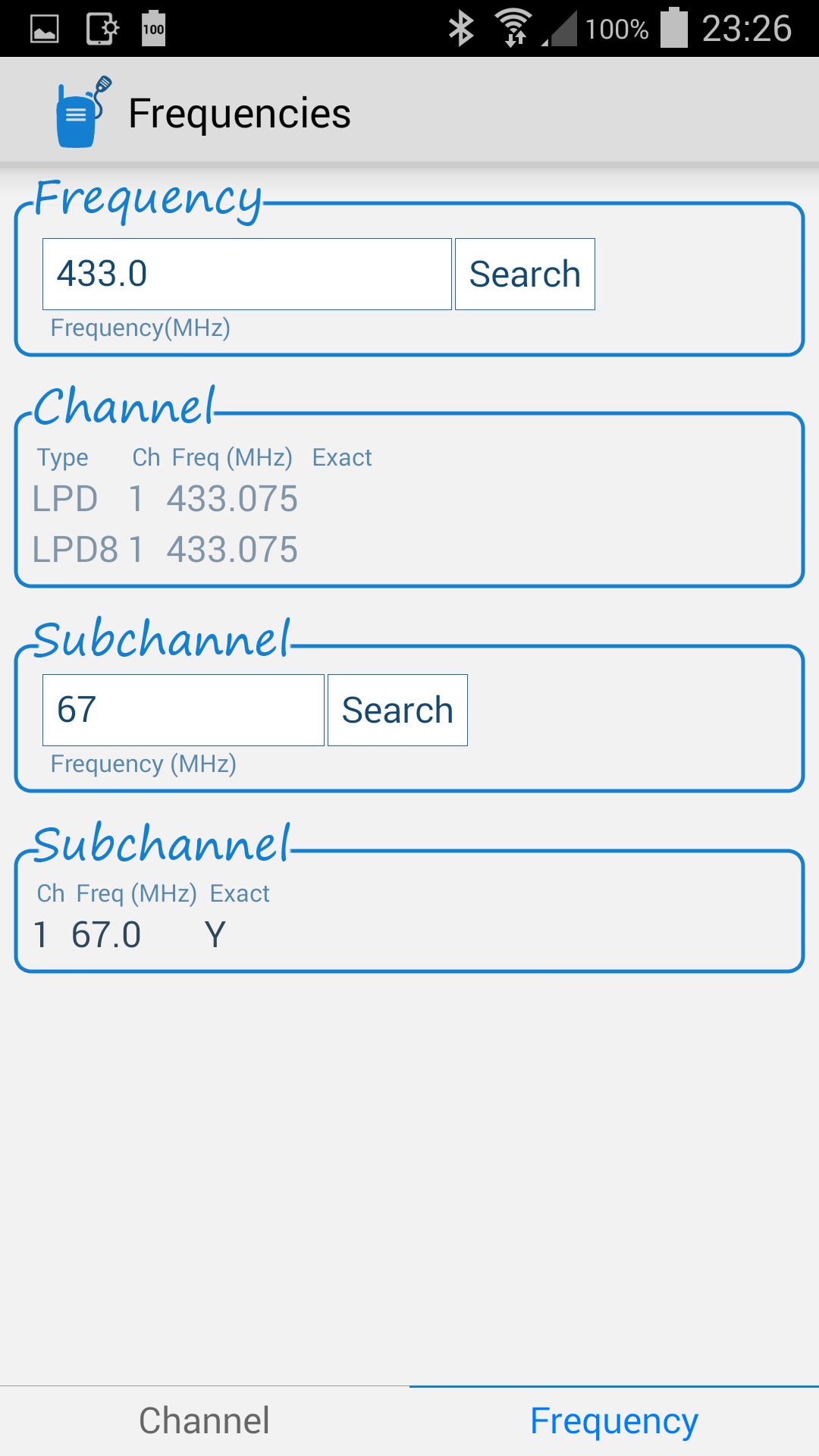 Frequencies Free - App on Amazon Appstore
