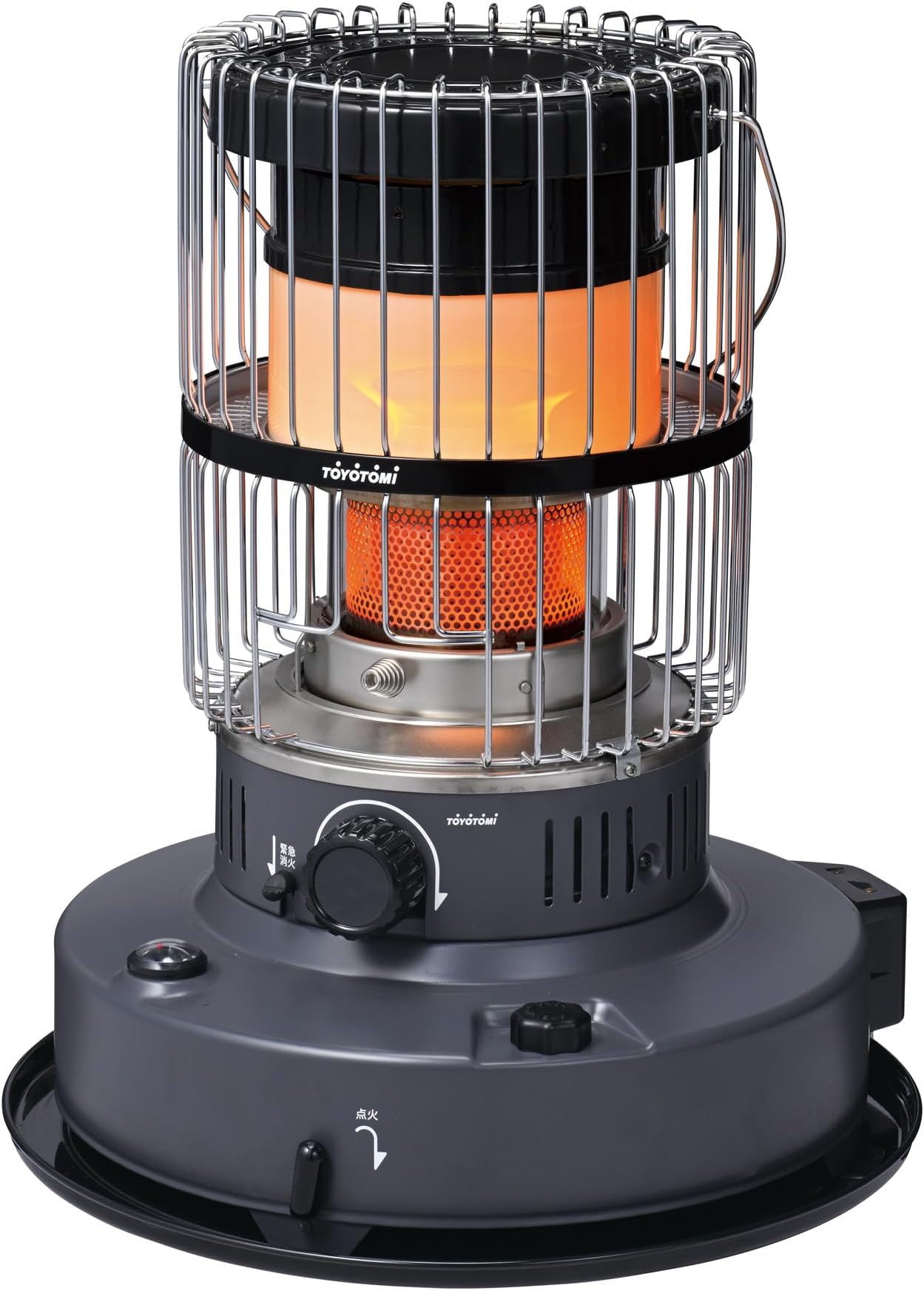 Amazon | 【トヨトミ】 対流形 石油ストーブ KS-67H(H) グレー 日本製 【コンクリート】24畳/【木造】17畳 | トヨトミ(TOYOTOMI) | 石油ストーブ 通販