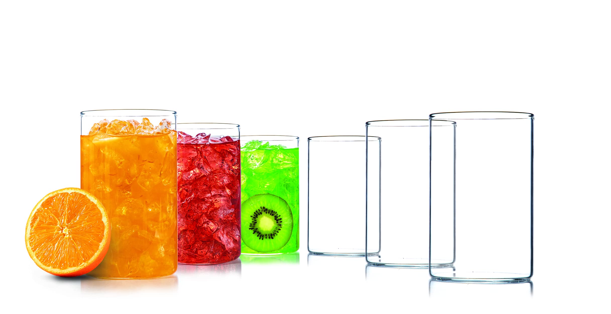 Orion Glass Ware Set of 6, 295 ml, Borosilicate Glass, Microwave Safe ...