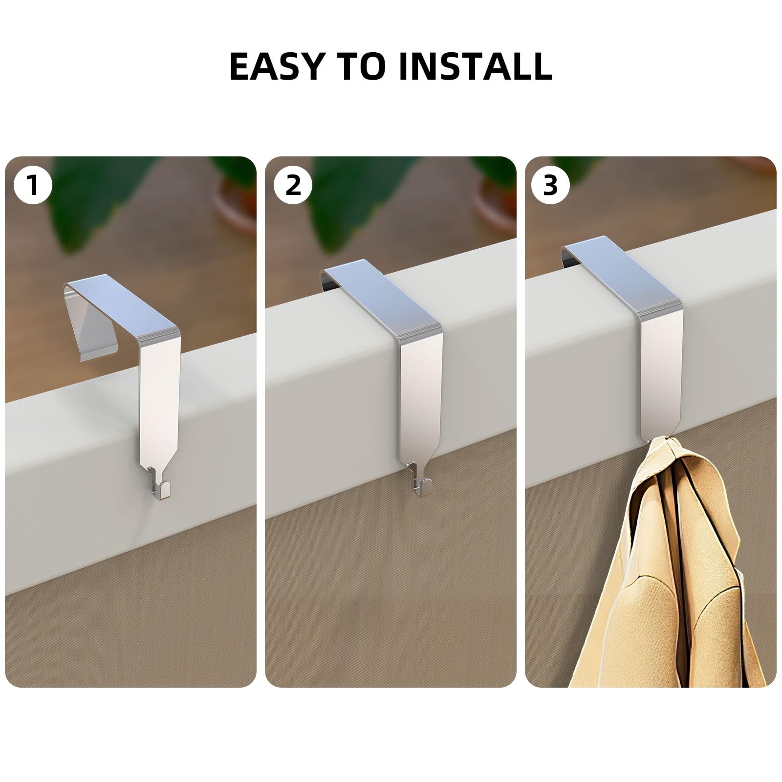 Snapklik.com : KOPKIO 6 Pcs Office Cubicle Hook Over Door Hanger ...