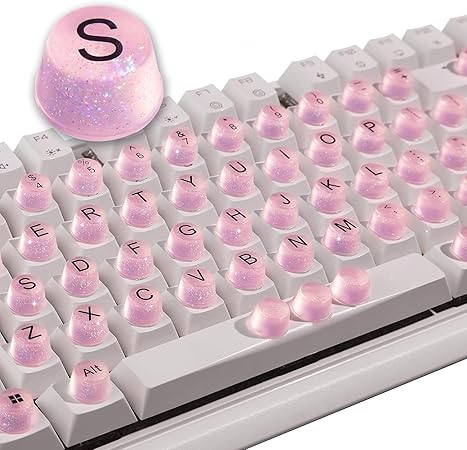 Amazon.com: Raised Keyboard Stickers for Long Nails, Bling Keyboard ...