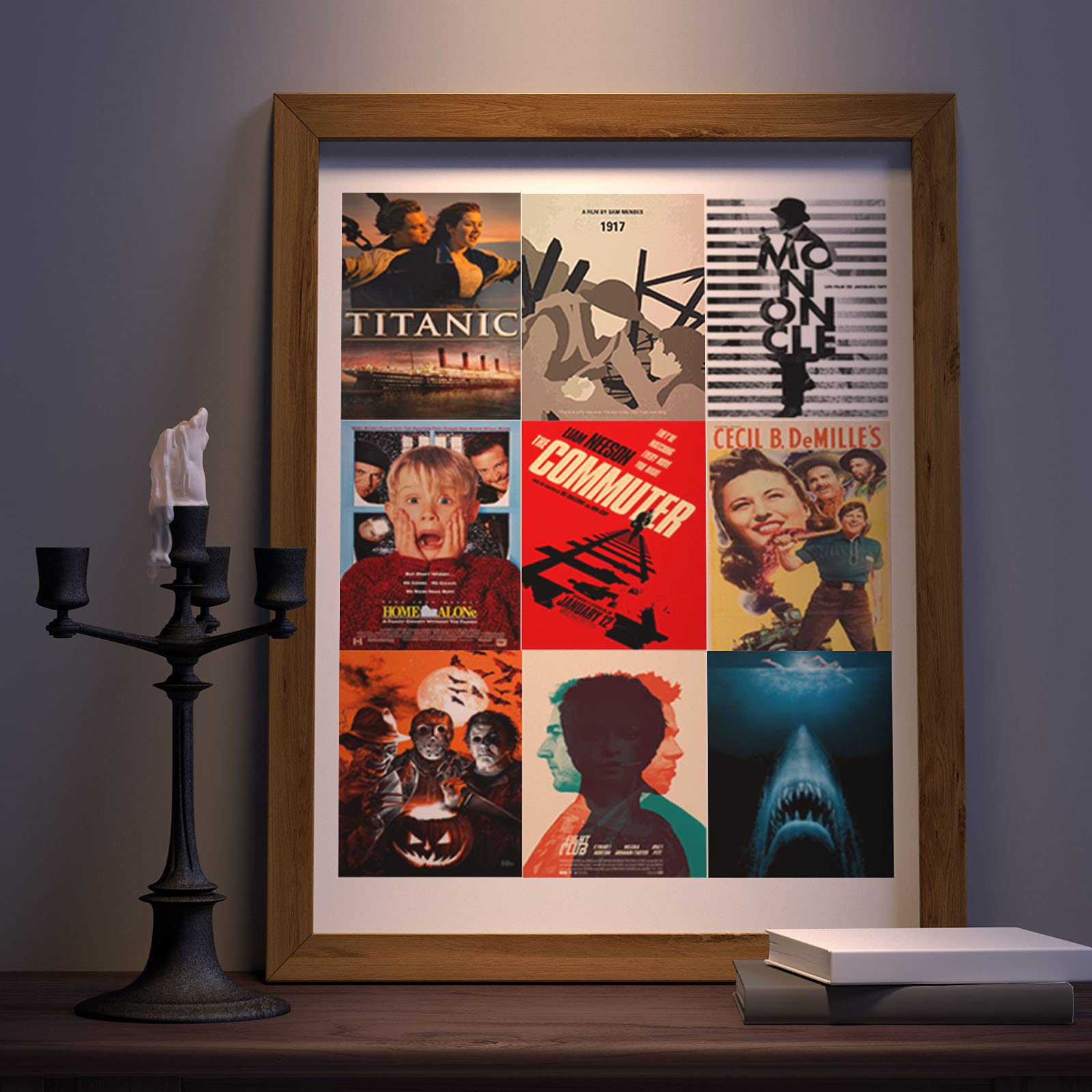 Buy Aesthetic Movie Pictures Collage Kit for Wall Various Film Themed ...