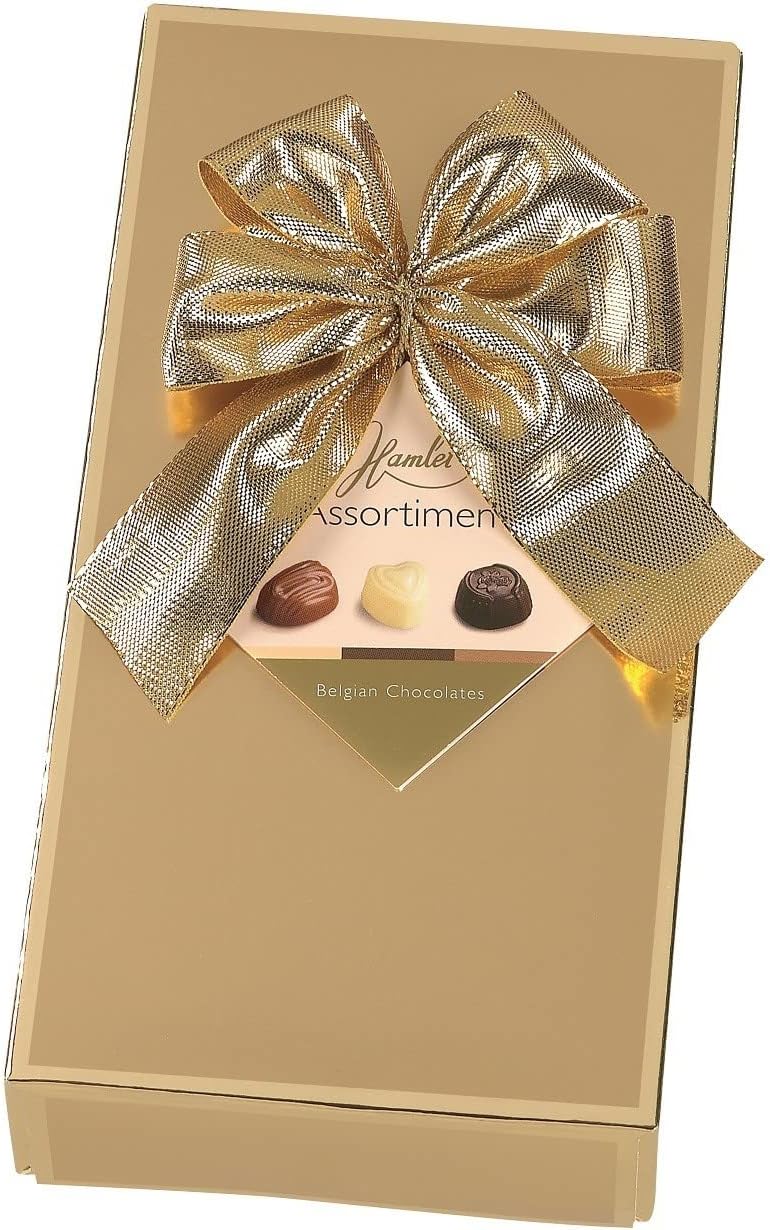 Gold Box with Bow 125g : Amazon.co.uk: Grocery