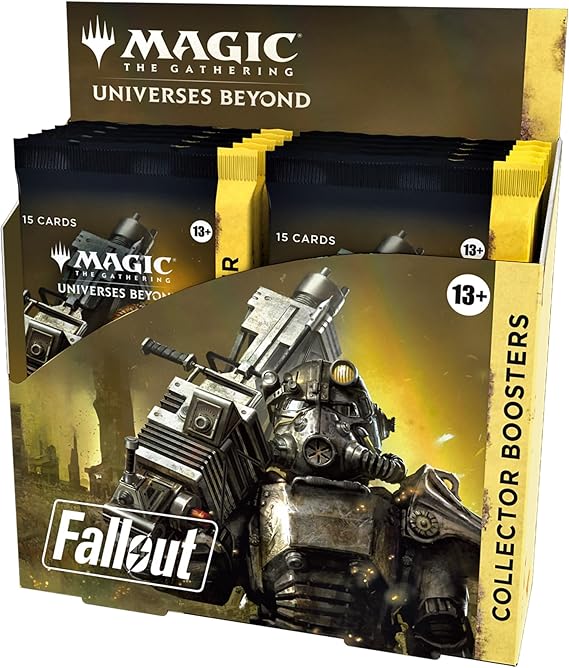 Amazon.com: Magic: The Gathering - Fallout Collector Booster Box - 12 ...