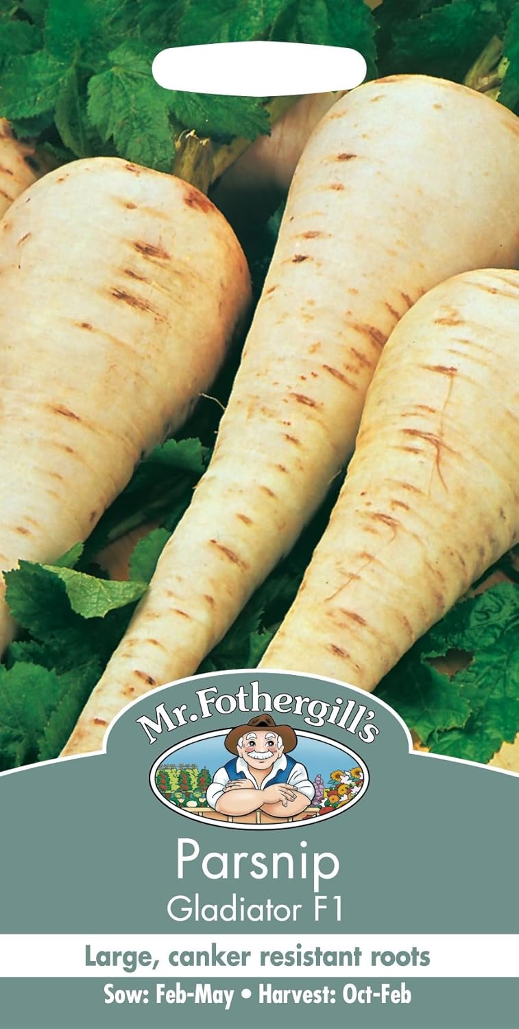 Mr Fothergills - Pictorial Packet - Vegetable - Parsnip Gladiator - 200 ...