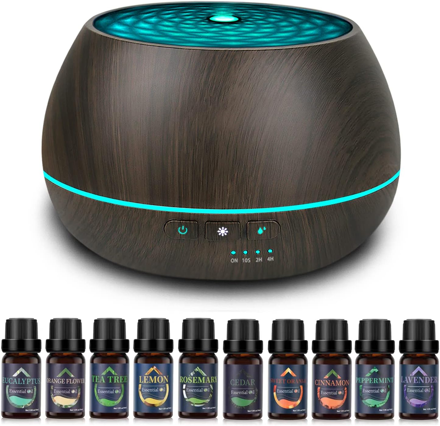 Diffuserlove 500ML Diffuseur d'Huiles Essentielles Electrique ...