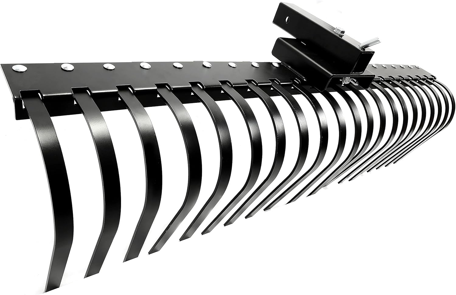 Amazon.com : KUAFU 60 Inch Landscape Rake Fit for 2 Inch Receiver ATV ...