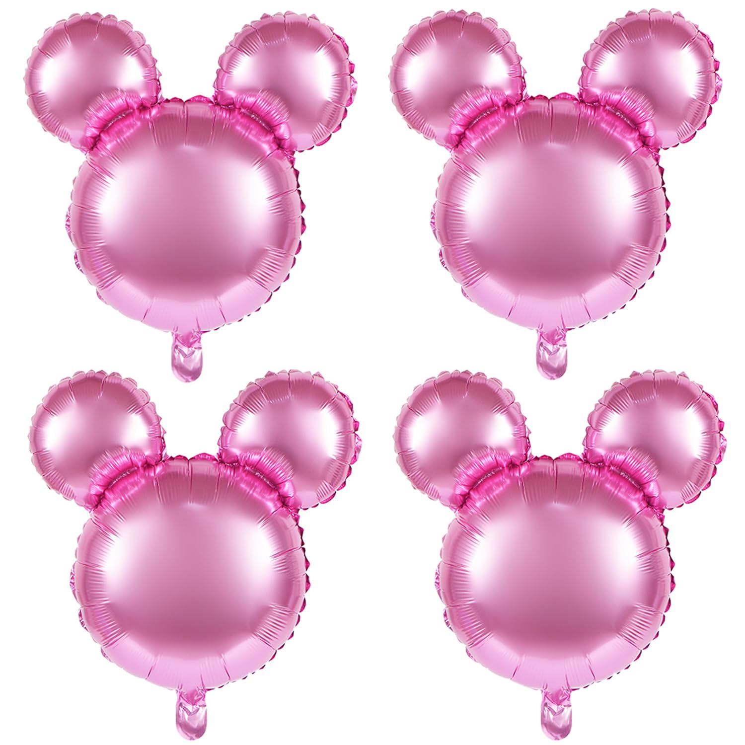 Amazon.com: MIKIMIQI 4 Pcs Mouse Head Foil Balloons, 24'' Mouse Mylar ...