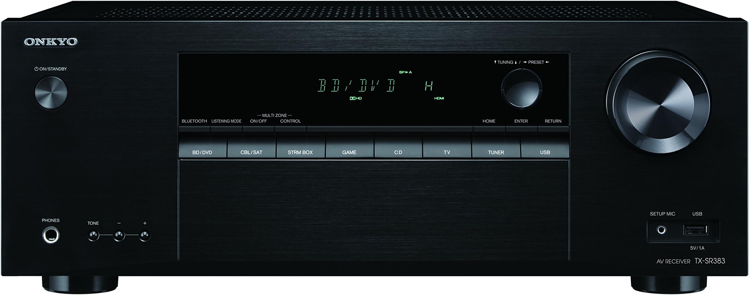Amazon.com: Onkyo Surround Sound Audio & Video Component Receiver Black ...
