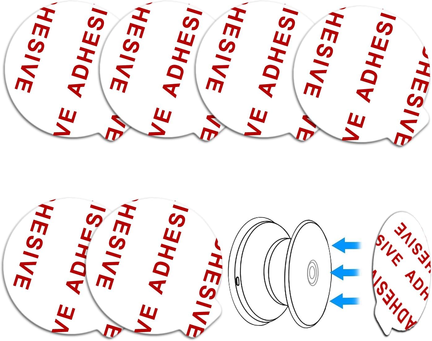 Amazon.com: 6 Pack Very High Bond Sticky Adhesive [Easy to Peel Off ...