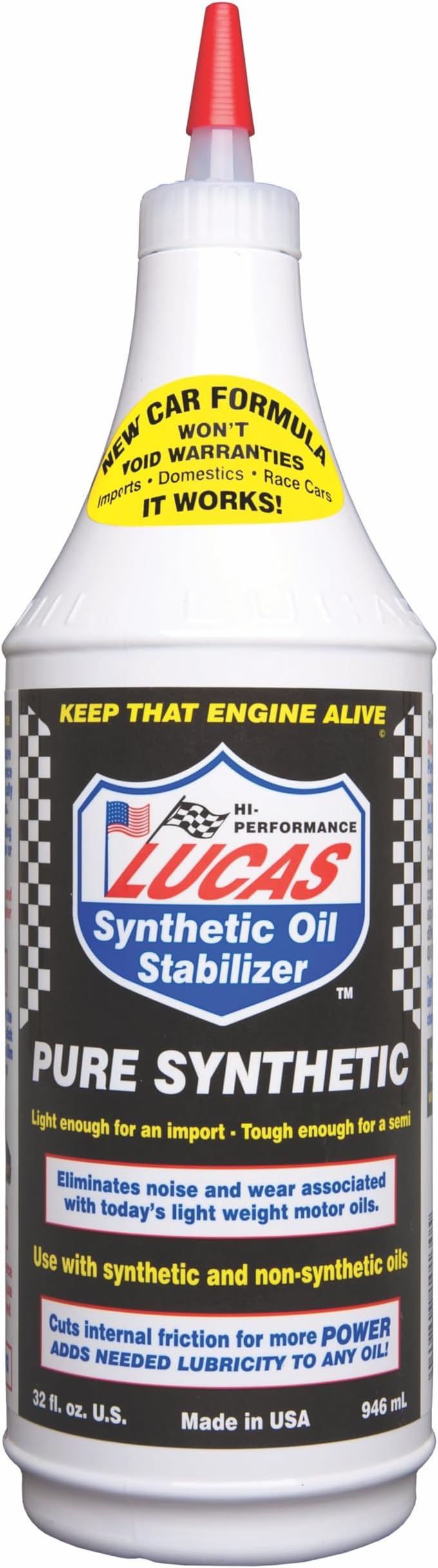 Amazon.com: LUCAS Oil 10118 High Mileage Oil Stabilizer (Pack of 2) (2 ...