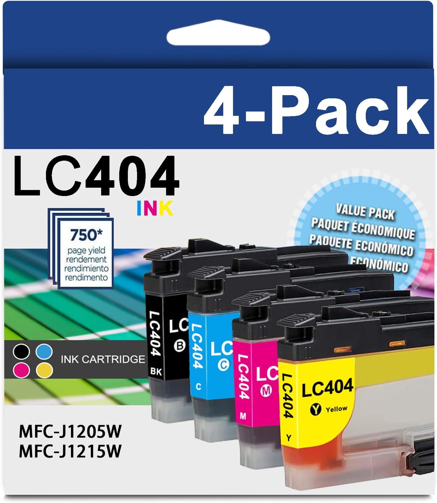 Amazon.com: LC404 Ink Cartridges High Yield Replacement for Brother ...