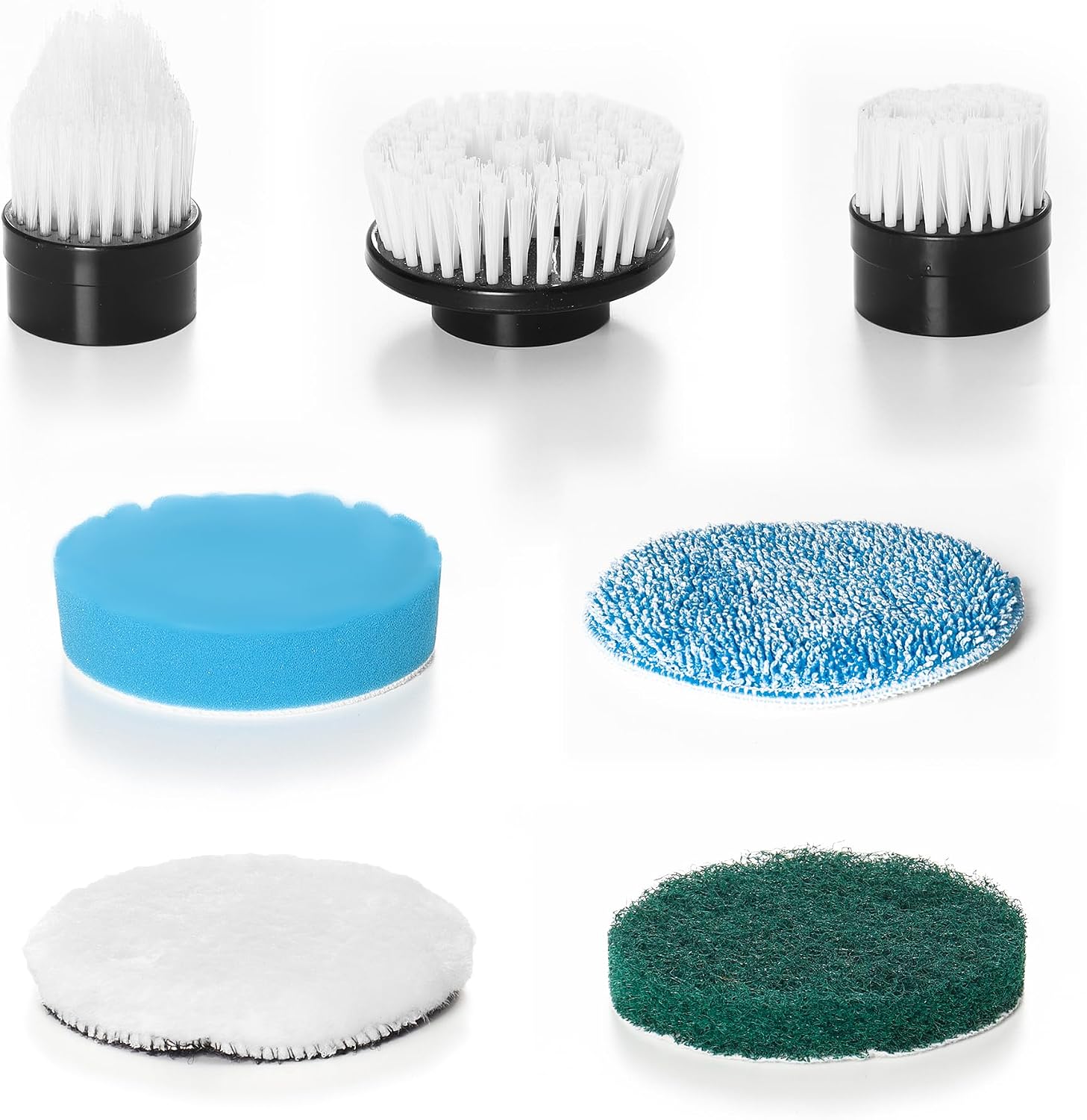 Amazon.com: Keimi Electric Spin Scrubber 7 Pack Replaceable Brush Heads ...