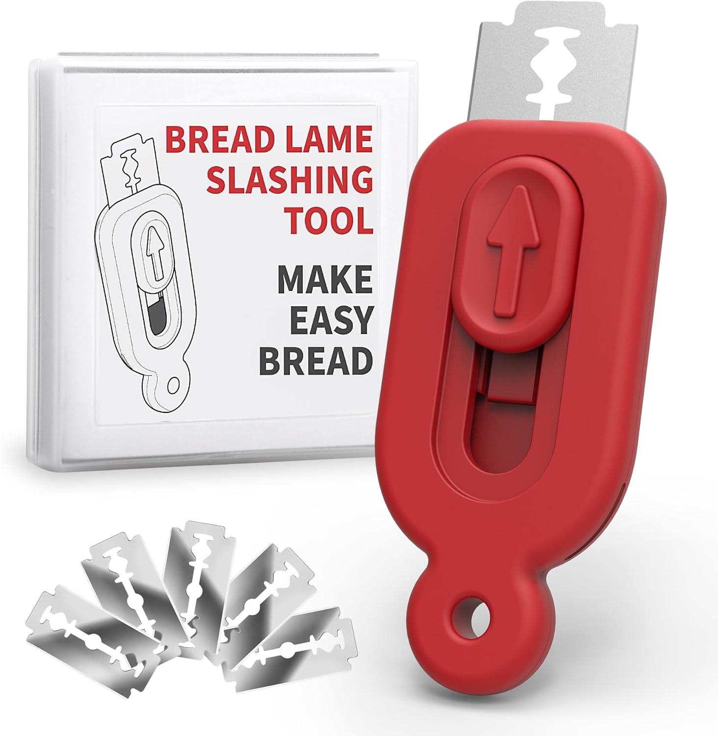 Amazon.com: Flelano Bread Lame,Magnetic Bread Lame Dough Scoring Tool ...