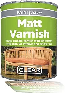 Varnish for Wood 300ML - MATT Finish Wood Metal Concrete Interior ...