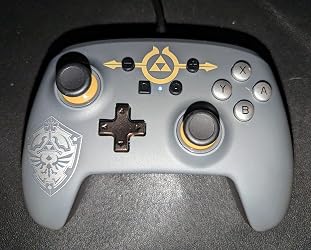 Amazon.com: PowerA Enhanced Nintendo Switch Controller Wired - Mushroom ...