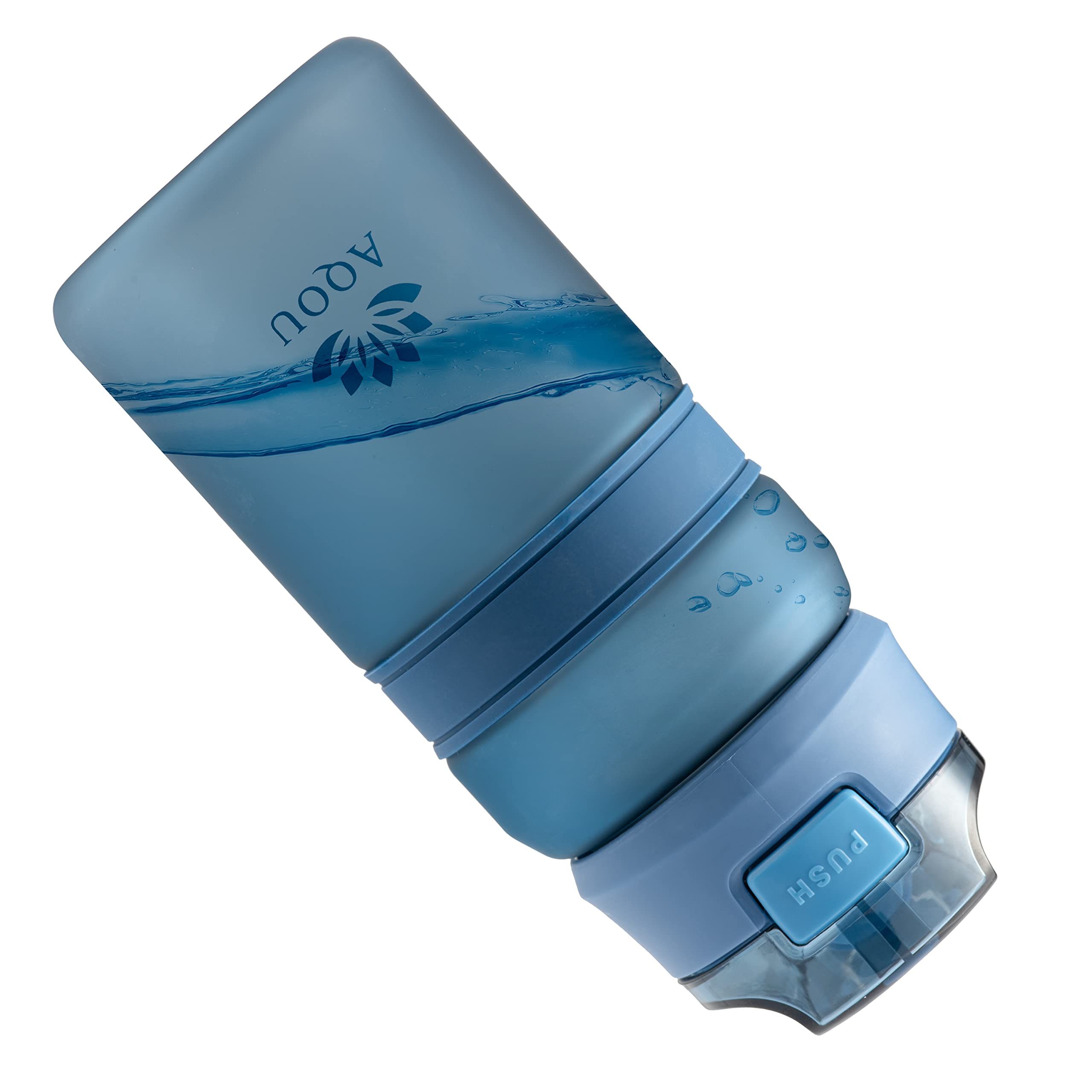 Aqou Frosted Water Bottle 550 Ml Bpa Free Water Bottle | Desertcart ...