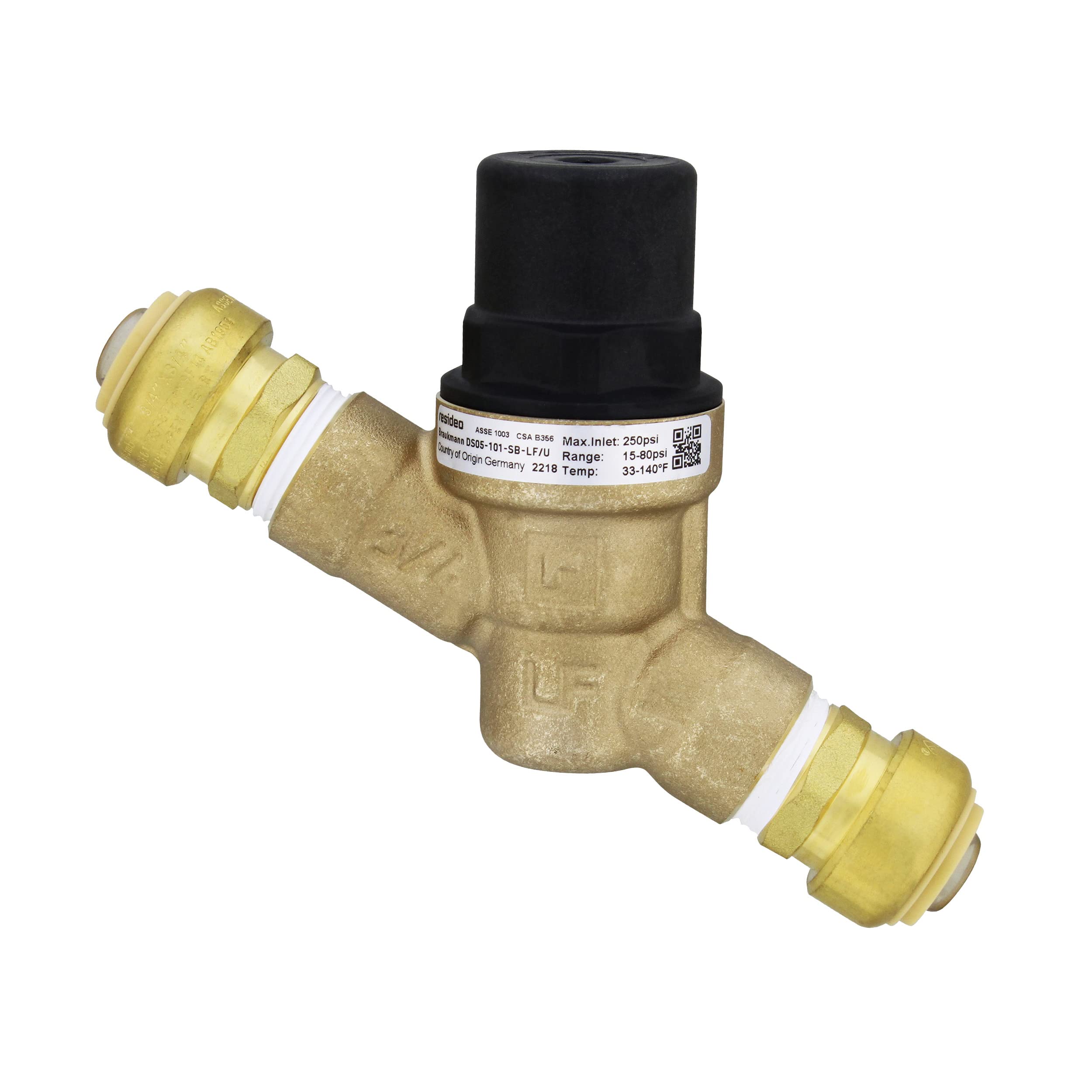 Residential Water Pressure Regulator Valve LF5M3 Z6 3/4 Watts