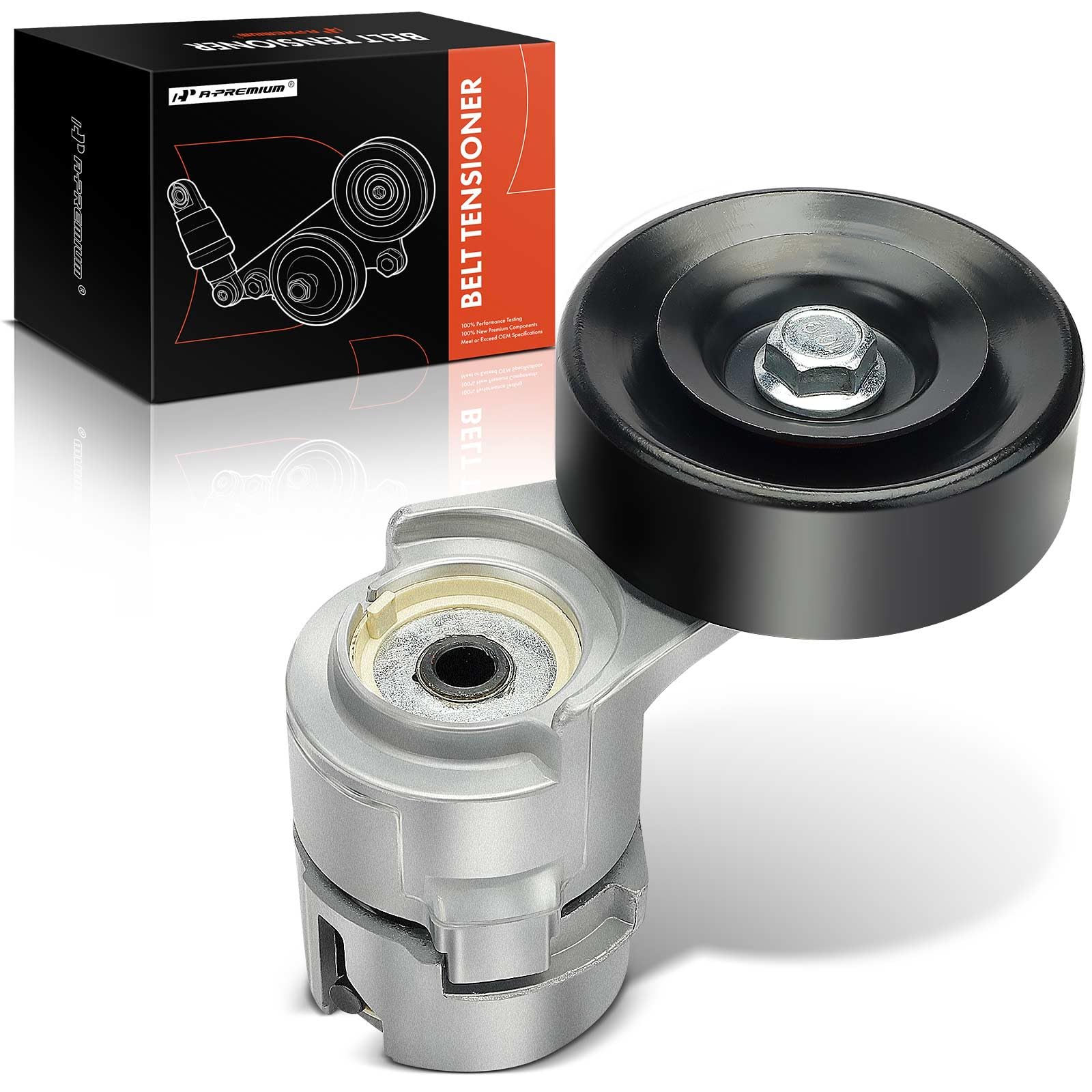 Amazon.com: A-Premium Belt Tensioner Assembly with Pulley Compatible ...