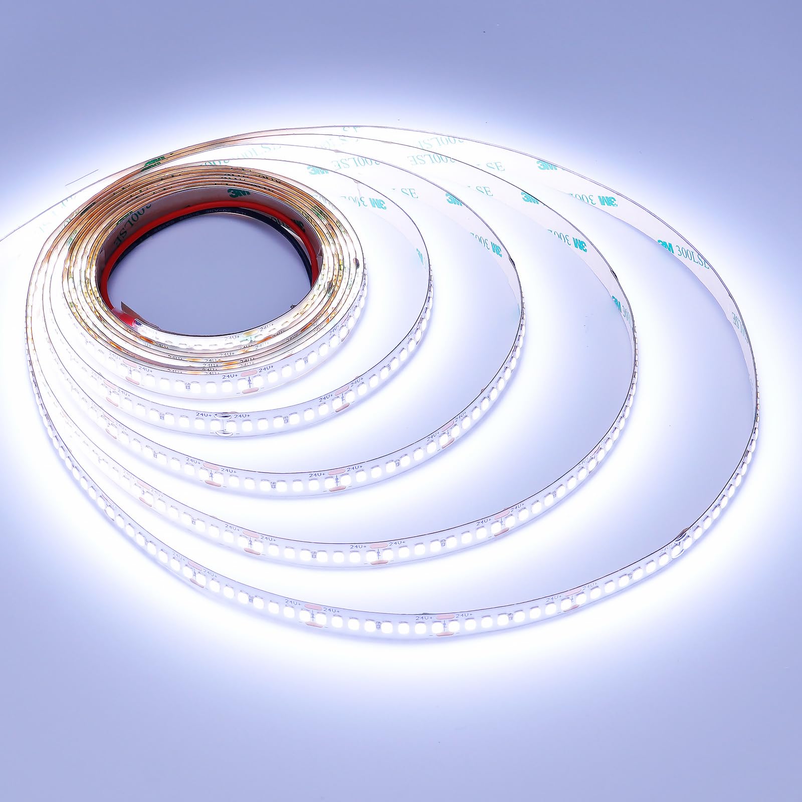 Amazon.com: JOYLIT PRO+ 24V LED Strip Lights 16.4FT 15000K Cold White ...