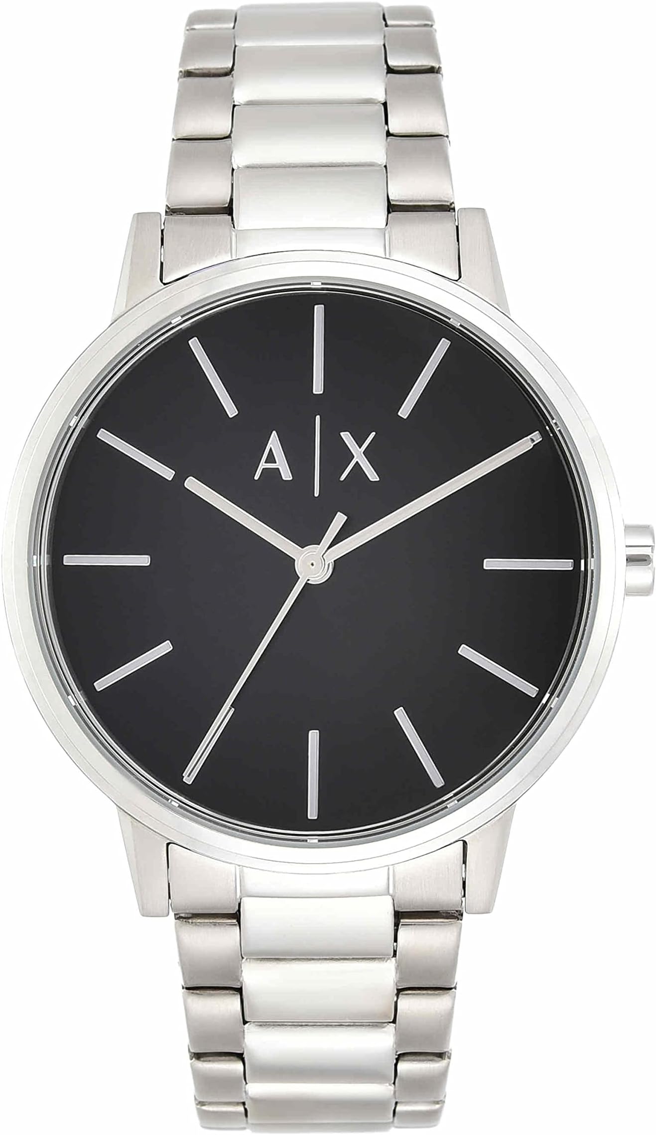Armani Exchange Watch for Men, Three Hand Movement, 49 mm Gunmetal ...
