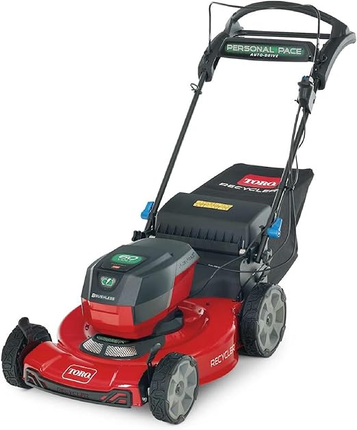 Amazon.com : Toro Recycler 21466 22-Inch 60 V Battery Self-Propelled ...