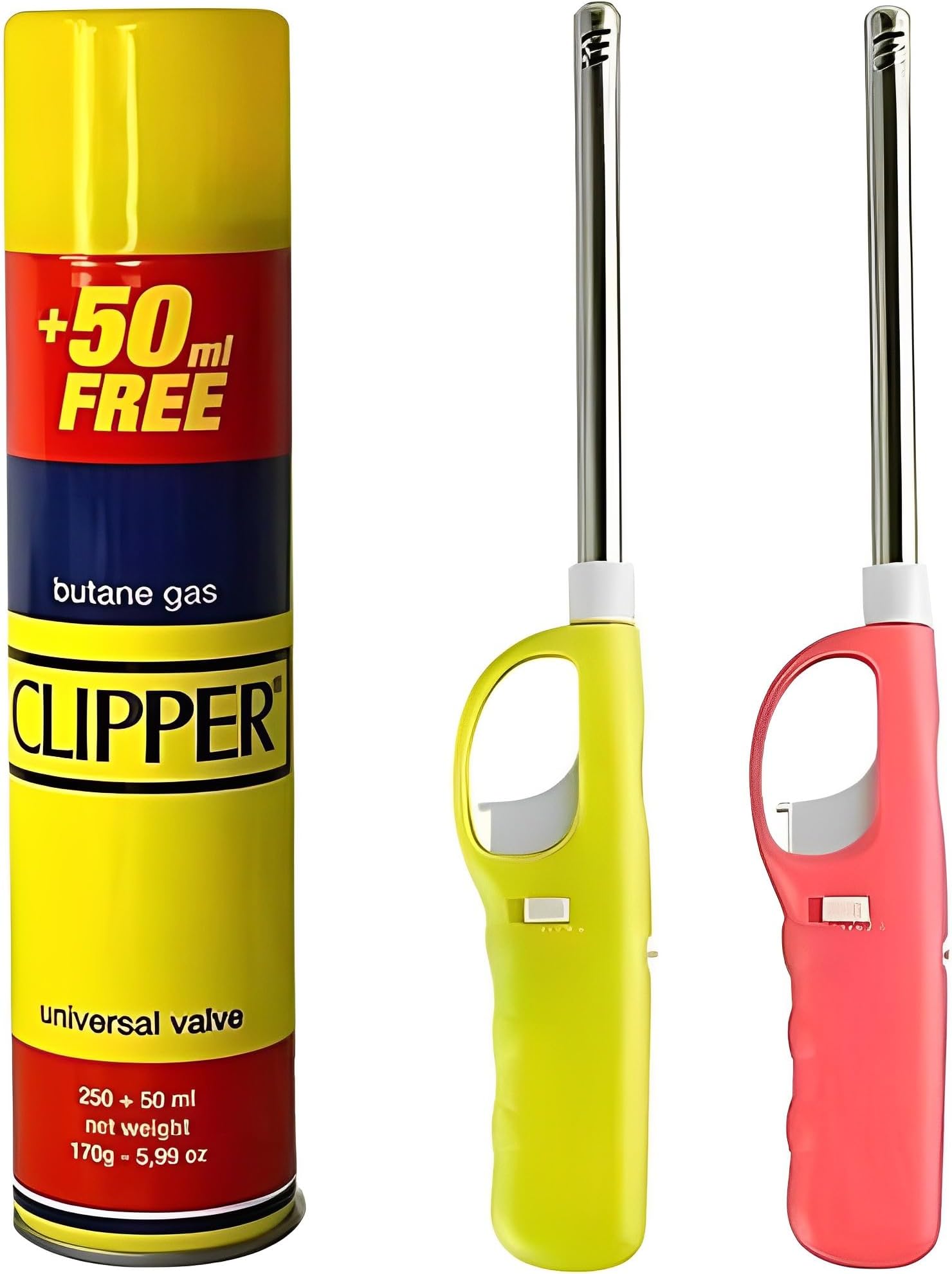 Brabantia Profile, candle/gas lighter with push button, lighter in matt ...