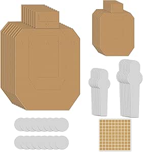 Amazon.com : 8 Set 40 Pcs Dry Fire Targets Cardboard Shooting Targets ...