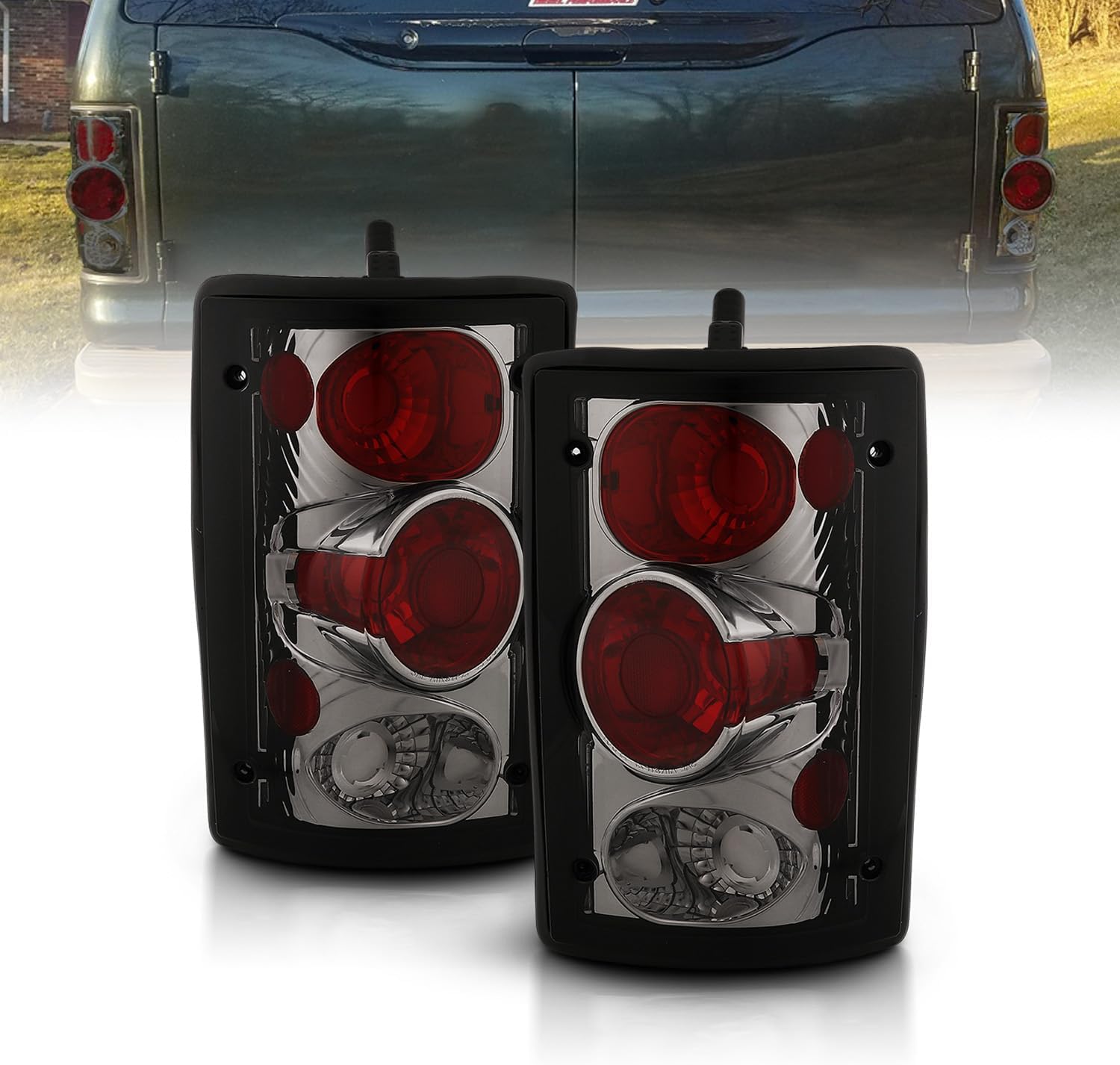 Amazon.com: IPCW LEDT-502CR Ruby Red LED Tail Lamp - Pair : Automotive