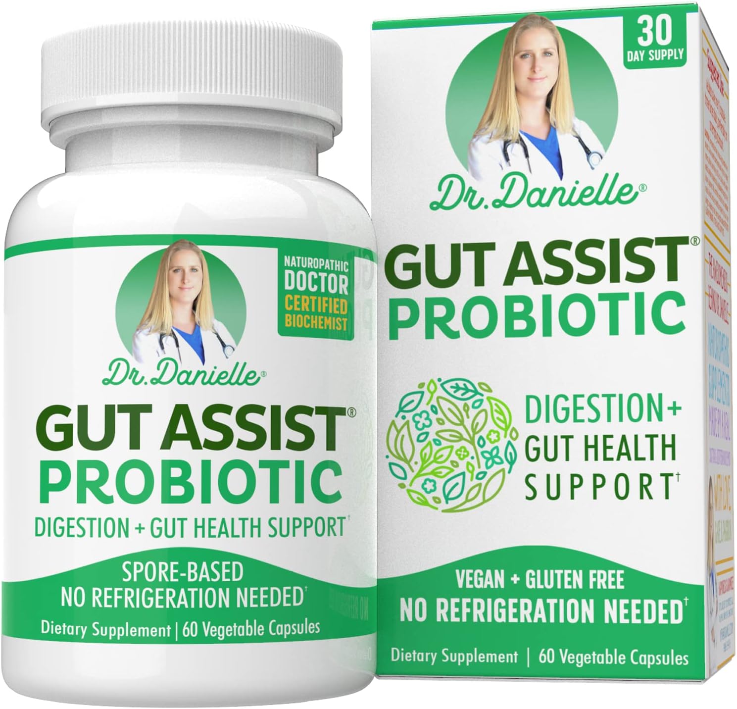 Amazon.com: Gut Assist Probiotic - Probiotics for Women and Men, Adults ...