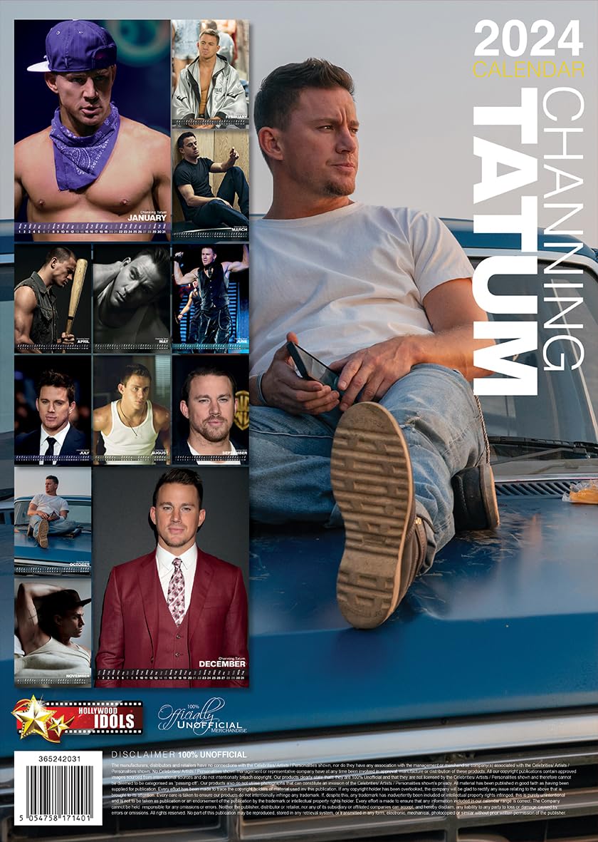 Calendario Channing Tatum 2024 Hollywood Actor Channing Tatum Spotted