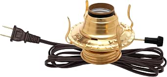 Amazon.com: Creative Hobbies Electric Oil Lamp Burner DIY Conversion ...