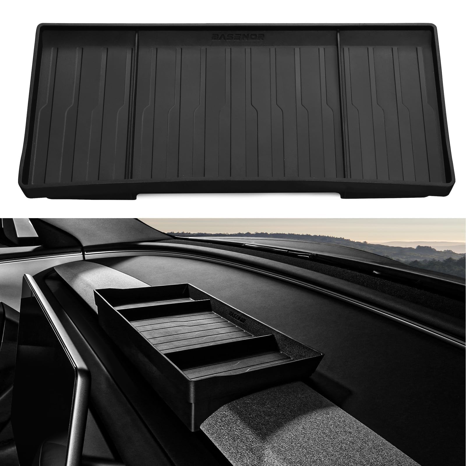 Snapklik.com : BASENOR 2026 Tesla Model Y/3 Center Console Behind ...